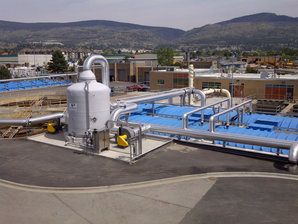 WWT Odour Control Biogas Management - Ramtech